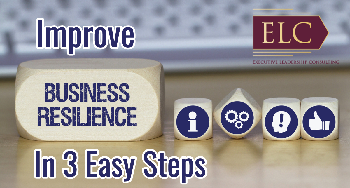 Improve Resilience In 3 Steps Executive Leadership Consulting